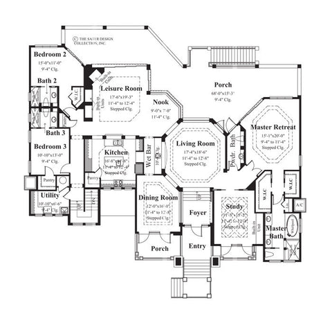 House Plan Mount Whitney | Sater Design Collection | VictorSandbox